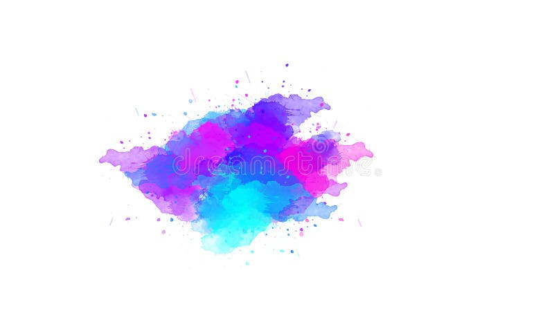 Bold Brush Texture Paint Stroke Splash for Graphics Project Stock ...