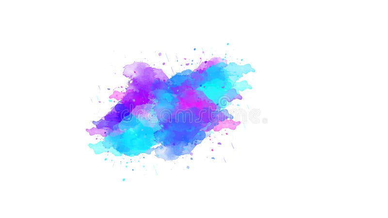 Bold Brush Texture Paint Stroke Splash for Graphics Project Stock ...