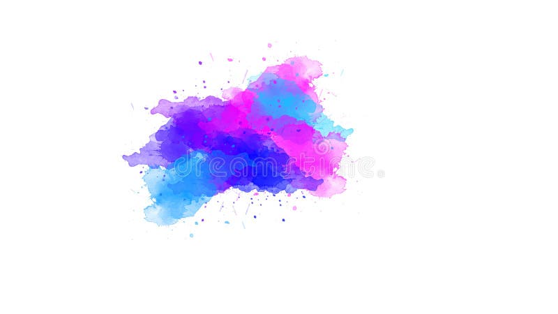 Bold Brush Texture Paint Stroke Splash for Graphics Project Stock ...