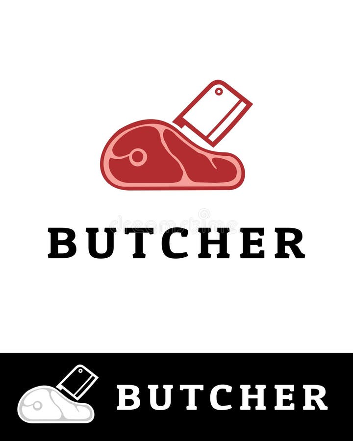 Butcher Logo Icon for Food and Livestock Logo for Kebab Shops Design ...