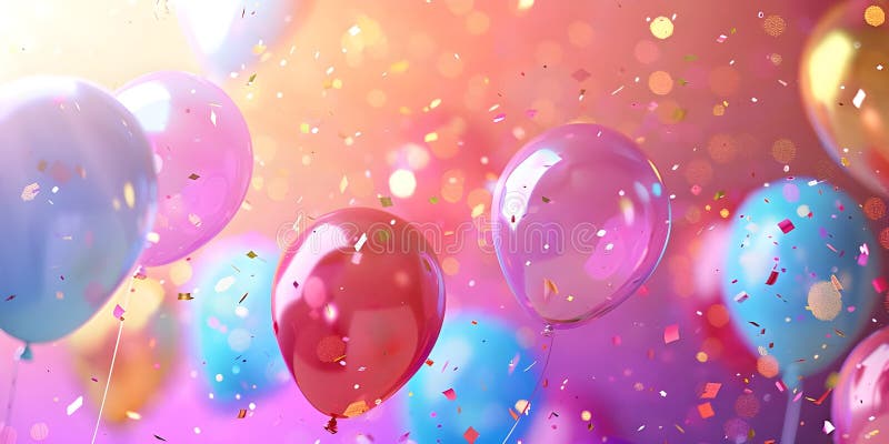 Bold Celebration: Solid Color Birthday Party Background, Vibrant ...