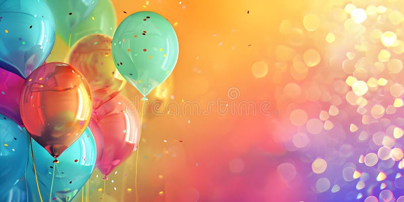 Bold Celebration: Solid Color Birthday Party Background, Vibrant ...