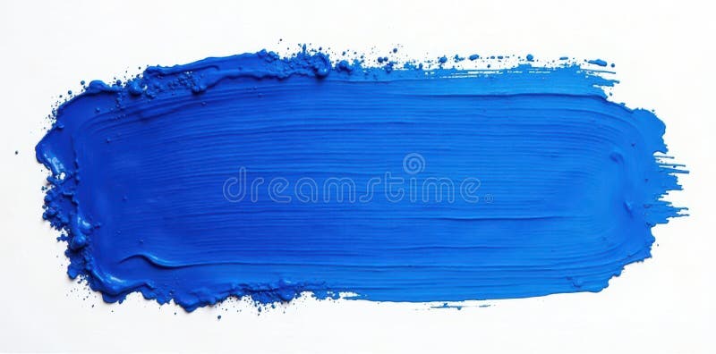 Bold Cerulean Brushstroke, Vibrant Blue Paint Splatters , Tint ...