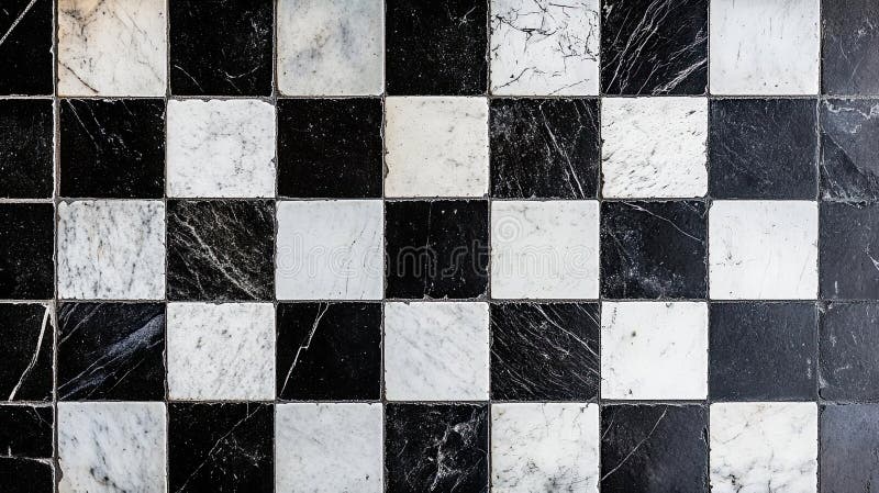 Bold Checkerboard Texture Background Featuring Classic Black and White ...