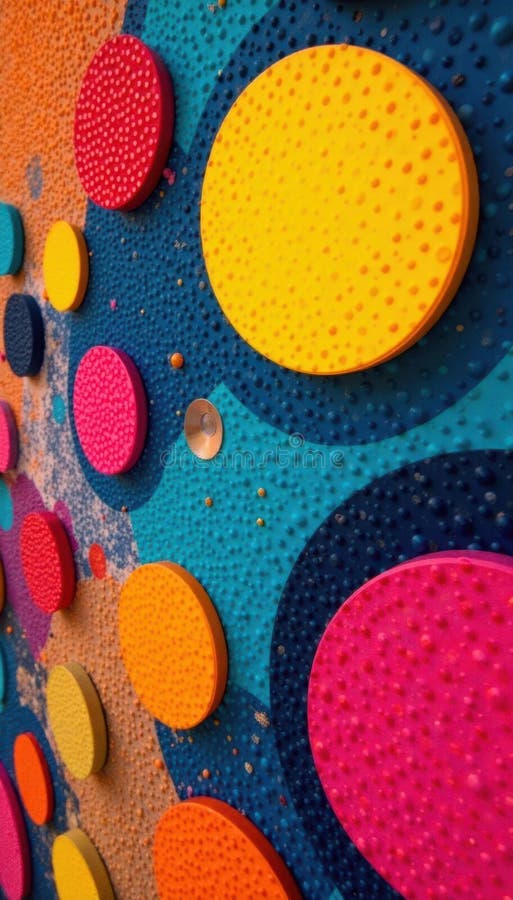 Bold Circular Elements Add Pop Art Flair To Image , Photo Effect ...