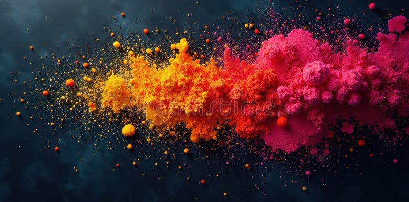 Bold Coarse Spray Texture Against Dark Backdrop Dark Paint Intense ...