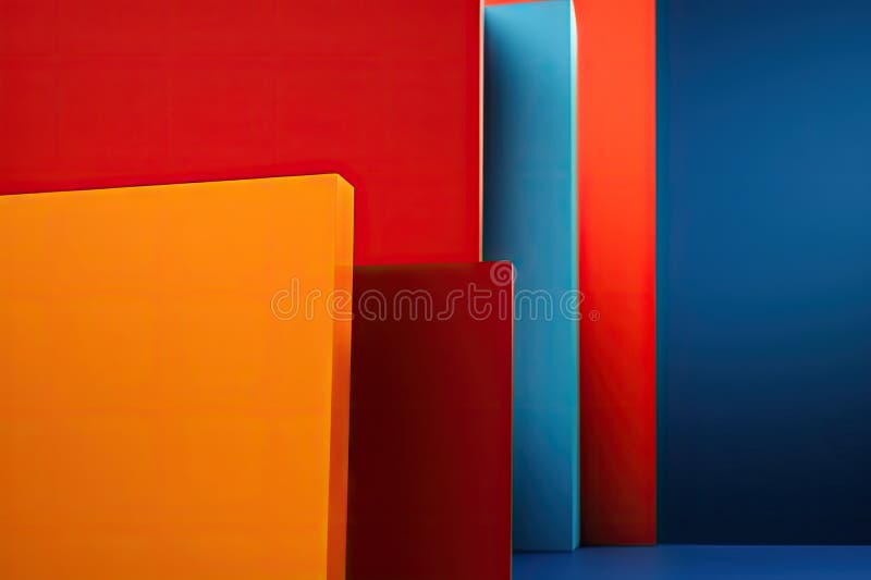 Bold Blurred Wall Texture Interior Stock Illustration - Illustration of ...