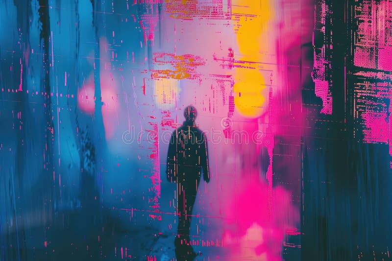 Bold Color Palettes Create Stunning Abstract Digital Art with Vivid ...