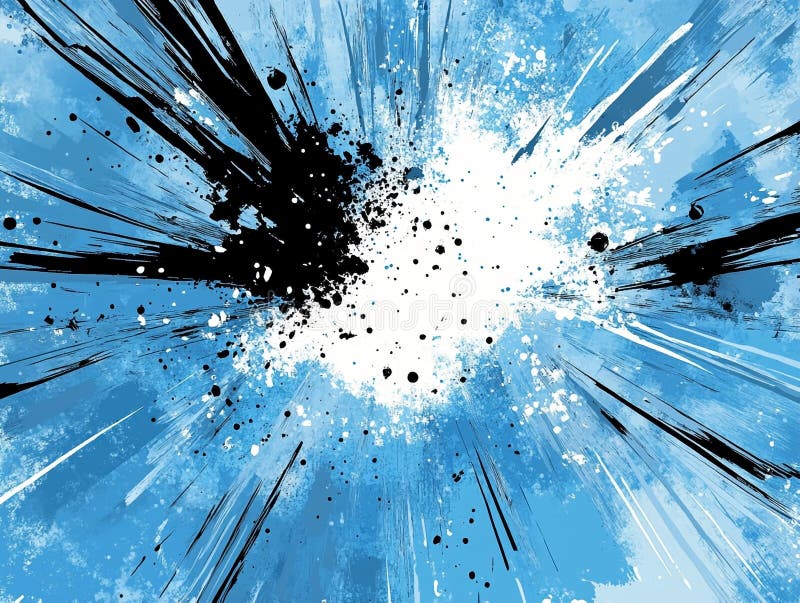 Art Blast: Creative Unique Comic Style Background Design Stock ...