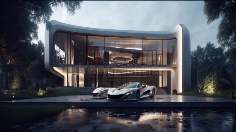 Award-Winning Bionic Interior: Terracotta Orange & Mauve Purple with ...