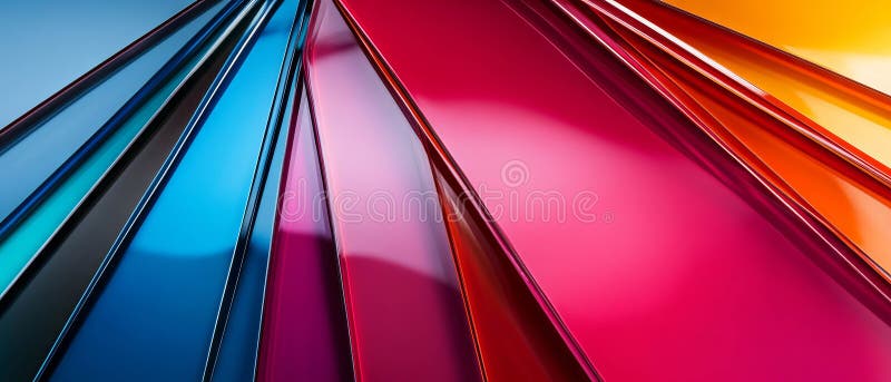 Bold Colors and Glossy Finishes Showcase Laminated Plastic Texture in ...