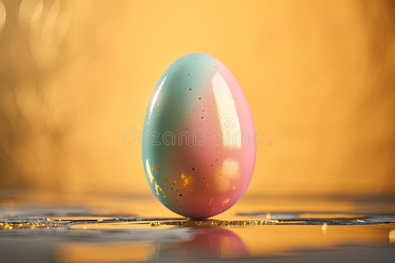 The Bold Colors and Sparkling Environment of this Easter Egg Portray a ...