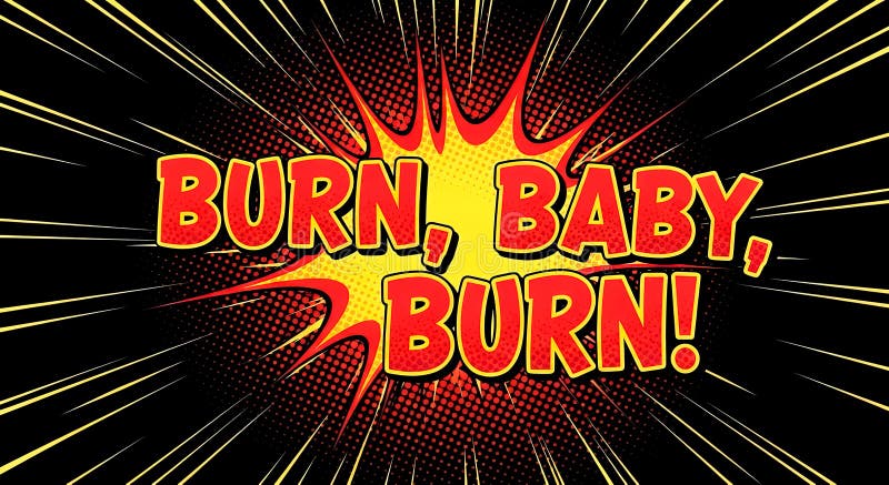 Bold Comic Style Graphic with Vibrant Colors and Dynamic Explosion ...