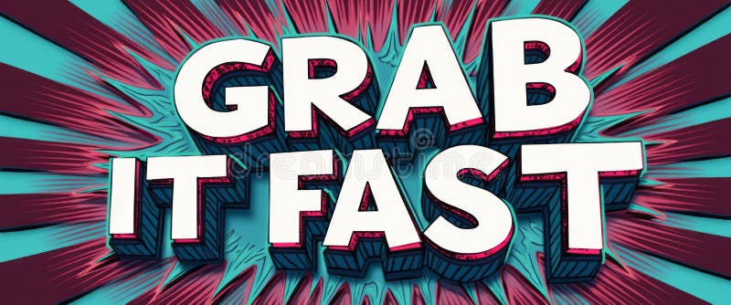 Bold Comic Style Text Urging Action Stock Photos - Free & Royalty-Free ...