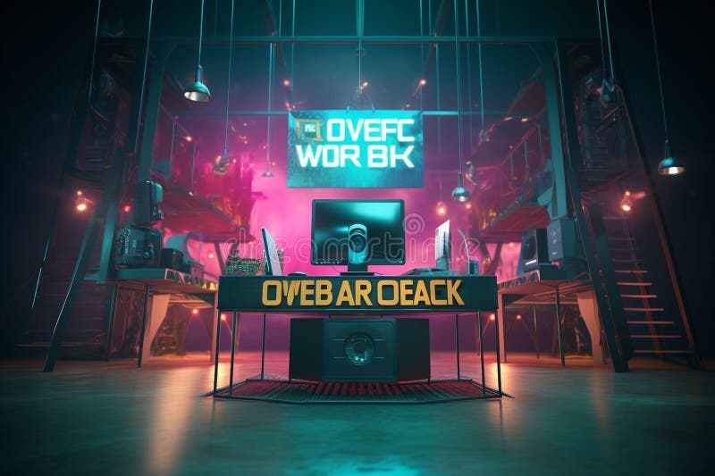 Bold Cyber Week Sale Banner with a Captivating Stock Illustration ...