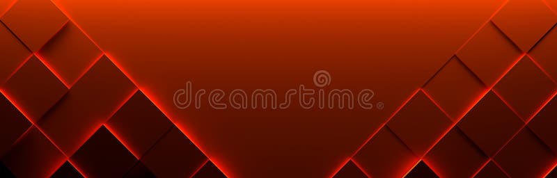 Wide Dark Red Tiled Background with Copy Space (3D Illustration Stock ...