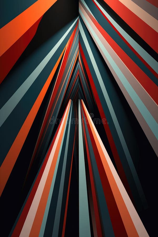 Bold, Diagonal Stripes Creating a Dynamic Visual Effect Stock ...