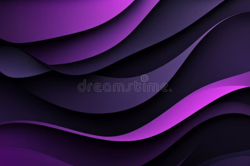A Bold, Dynamic Background with Curved Shadows in Shades of Purple and ...