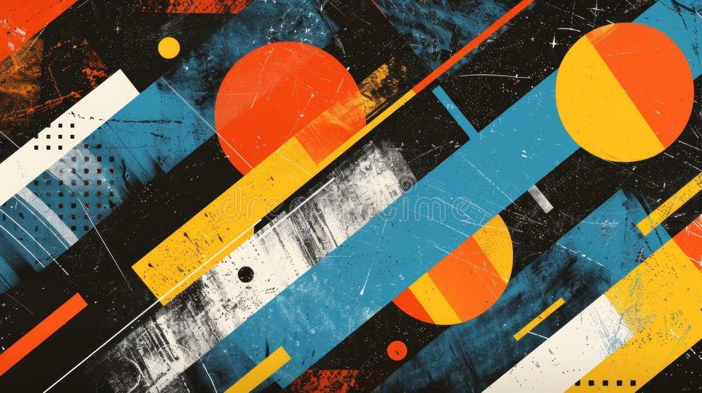 A Bold and Dynamic Certificate Template with a Colorful Background and ...