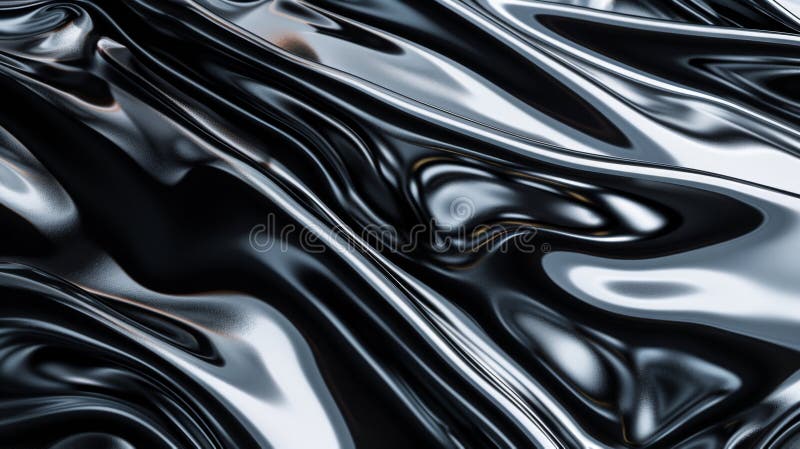 Bold, Edgy, Metallic Black Abstract Background Exuding Sophistication ...