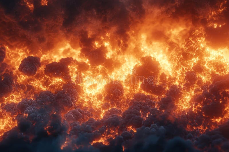 A Bold Flames Background that Conveys Intensity and Movement. Stock ...