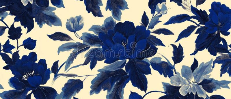 Bold Floral Stencils Create Vibrant Repeating Patterns for Artistic ...