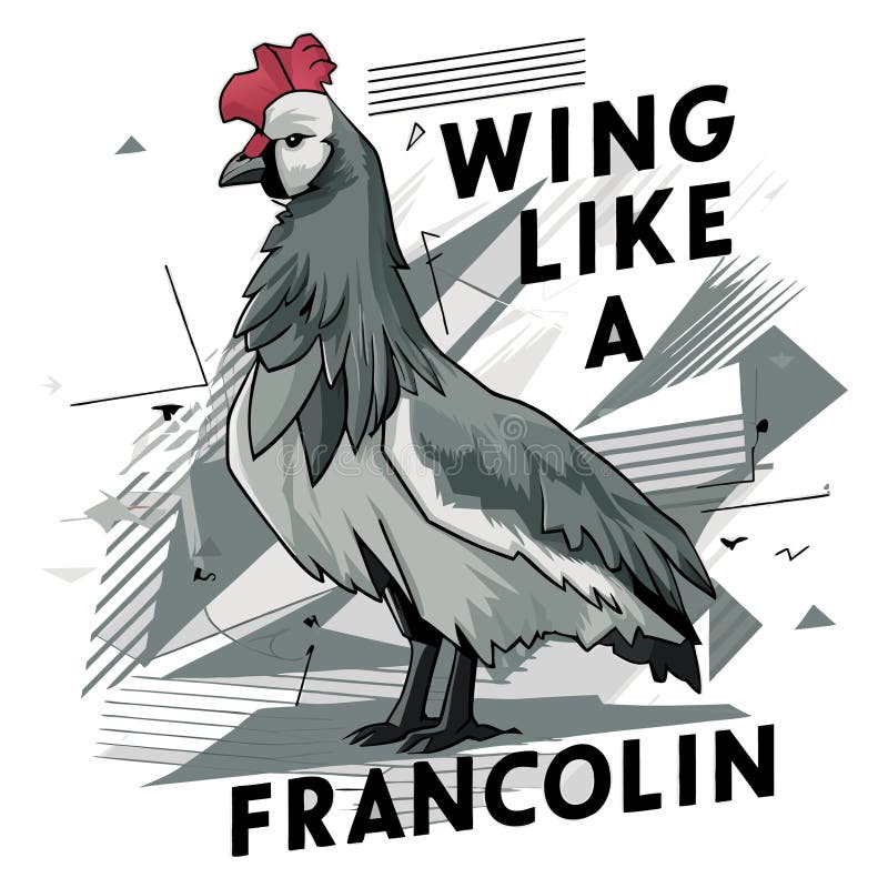 A Bold Francolin Vector Design Stock Vector - Illustration of shapes ...