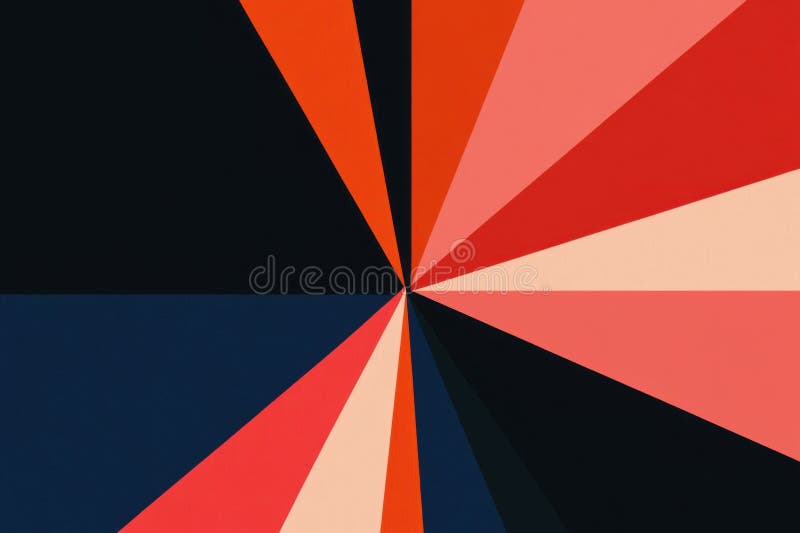 Bold Geometric Abstract Design with Minimalist Color Scheme for Modern ...