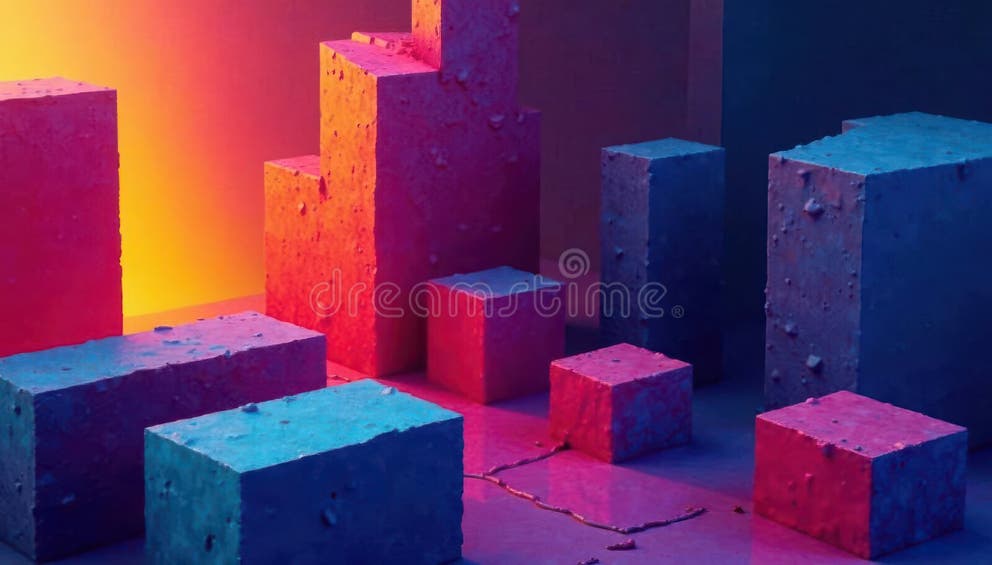 Bold Geometric Neon Stock Illustrations – 17,879 Bold Geometric Neon ...