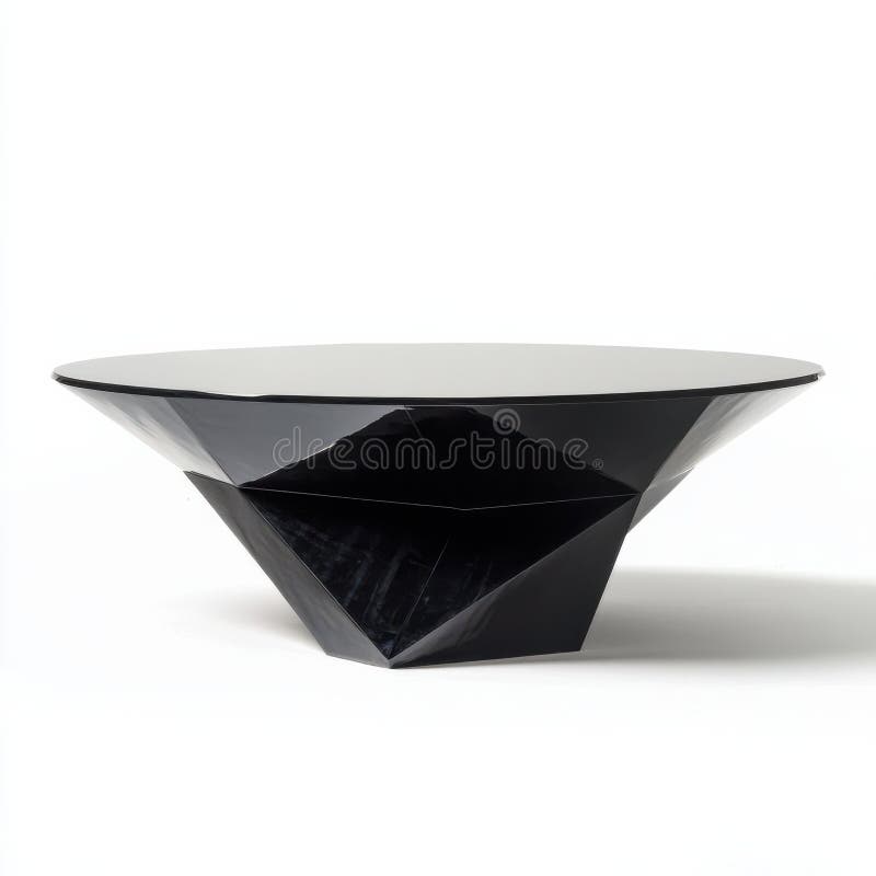 Bold Geometric Coffee Table with Sculptural Design and Modern Aesthetic ...