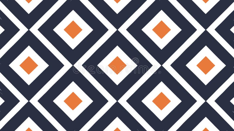 A Bold Geometric Diamond Grid Seamless Pattern Stock Vector ...