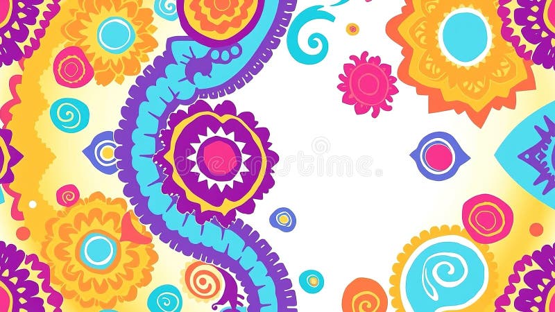 Bold Geometric Paisley Wallpaper Design a Modern Statement for Interior ...