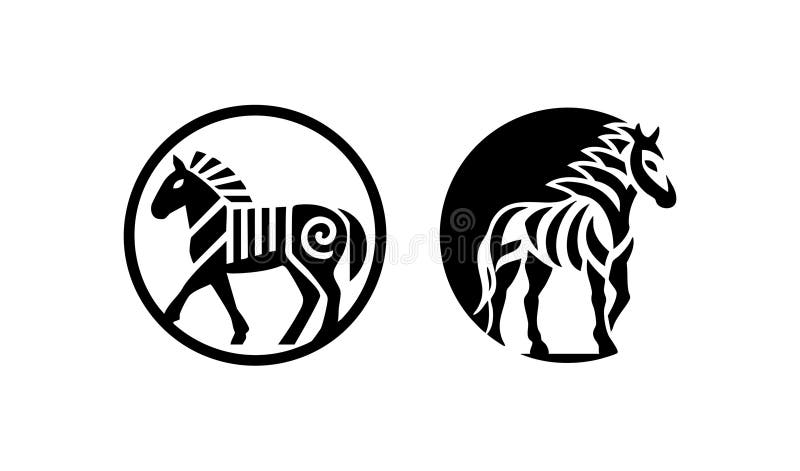 Polynesian Tribal Horse Stock Illustrations – 8 Polynesian Tribal Horse ...