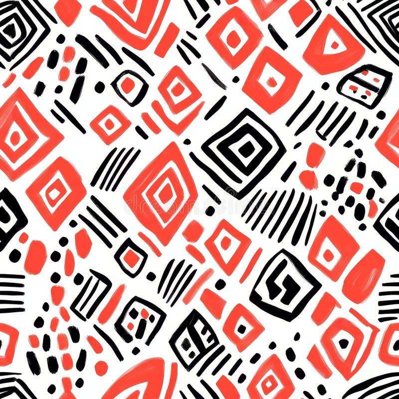 Bold Geometric Shapes and Bright Colors Showcase Traditional African ...