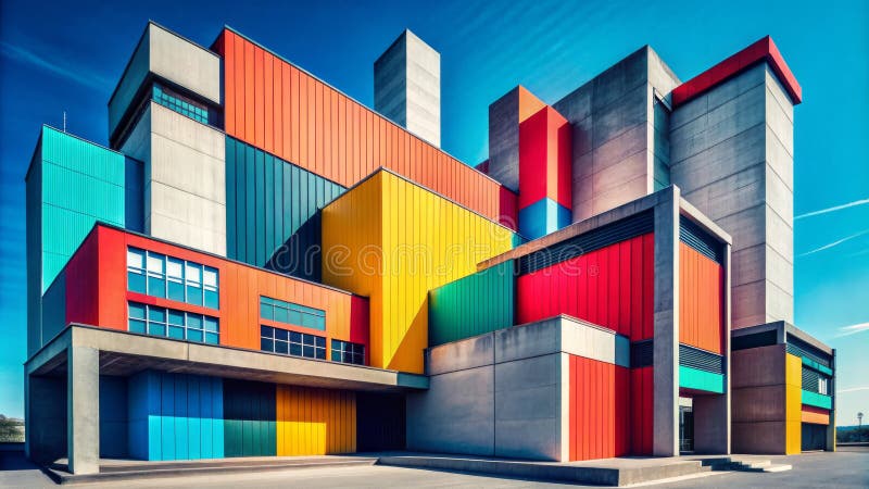 Bold Geometric Structures a Minimalist Exploration of Industrial ...