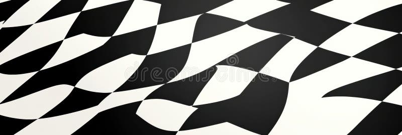 Bold Graphic Background with Diagonal Stripes and Checkerboard Pattern ...
