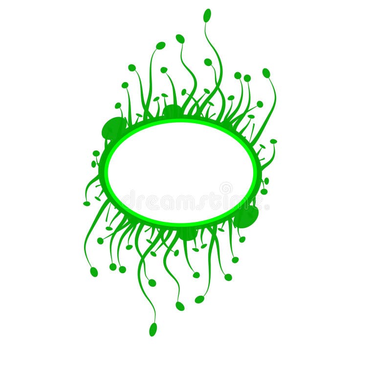 Bold Green Abstract Background Stock Illustration - Illustration of ...