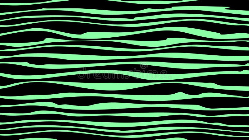 Bold Green and Black Horizontal Stripes. Fresh Abstract Pattern for ...