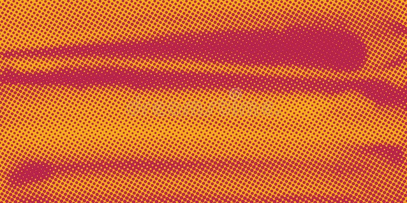 Bold Halftone with Red and Orange Stripes. Abstract Dot Texture. Creative Blue Dot Texture for ...