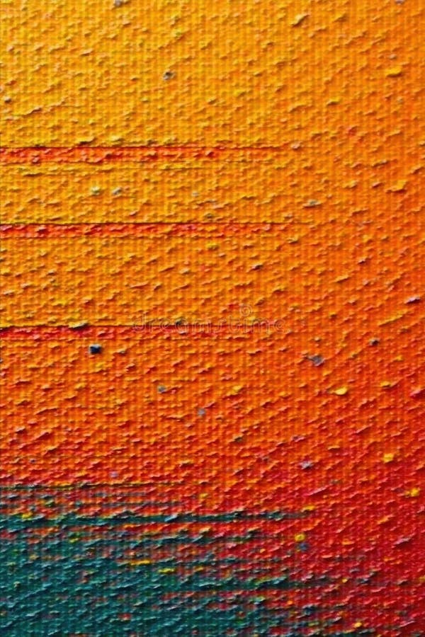 Bold Horizontal Strokes, Vibrant Orange, Rough Texture, Lines, Texture ...