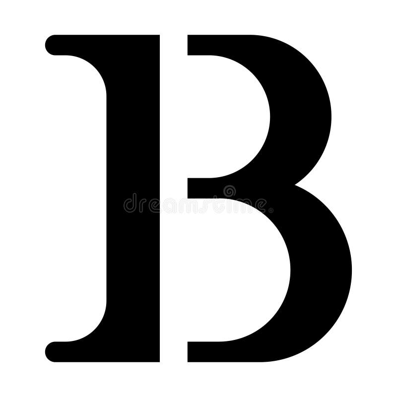 Bold Icon stock vector. Illustration of symbol, font - 250343500