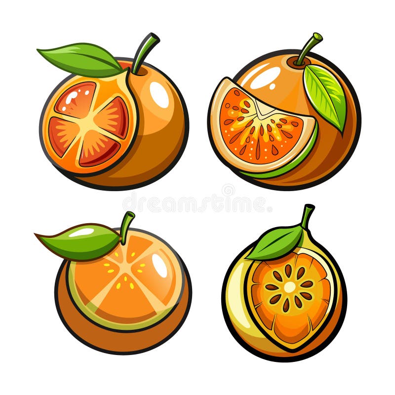 Bold Bael Fruit Representation in Realistic Style Stock Vector ...