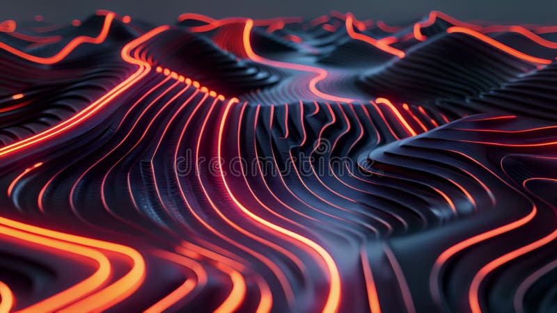 Bold Intersecting Diagonal Lines in Varying Weights Create an Abstract ...