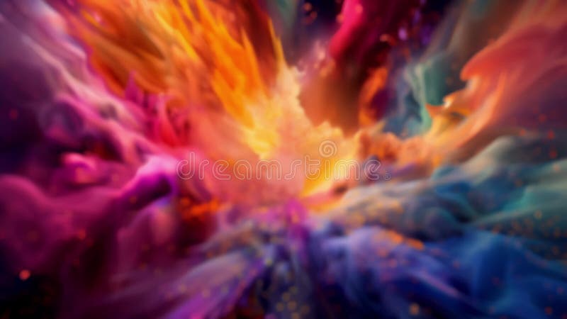 Bold and Intricate Patterns Emerge from Explosive Bursts of Color in ...