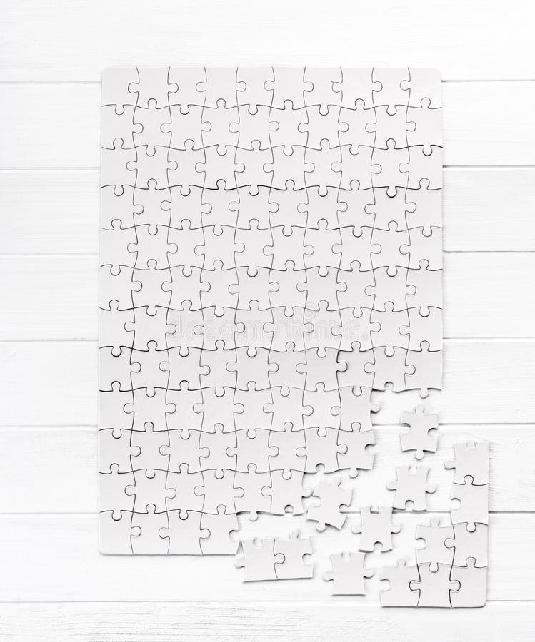 Bold jigsaw puzzle stock photo. Image of play, strategy - 222114314