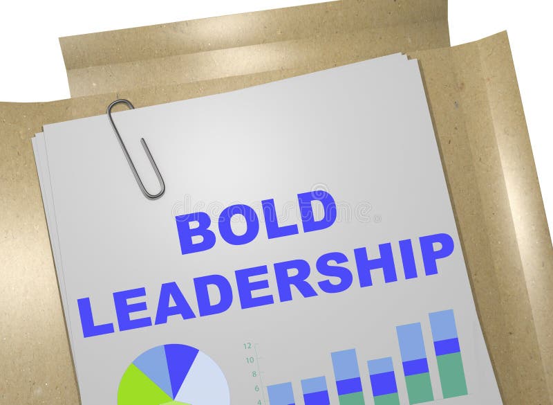 Bold Leadership - Business Concept Stock Illustration - Illustration of ...