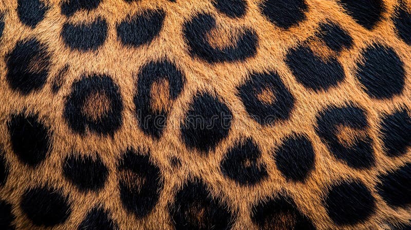 Bold Leopard Print Texture Background Featuring Wild, Organic Spots in ...
