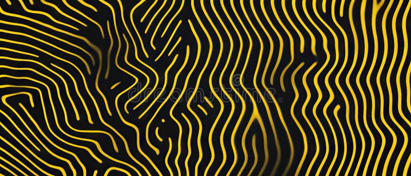 Bold Line Texture Overlay with Thick Patterns Against a Black ...