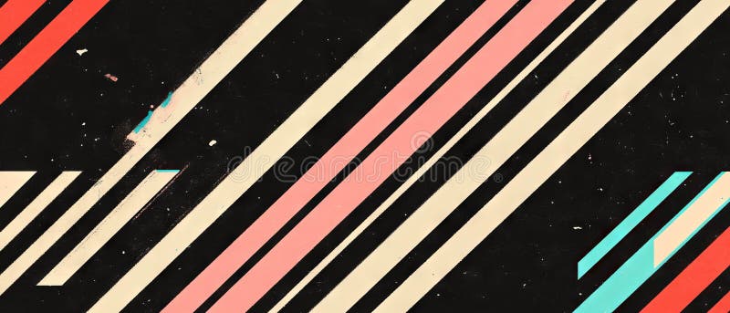 Bold Line Texture Overlay with Thick Patterns on Black Background for ...