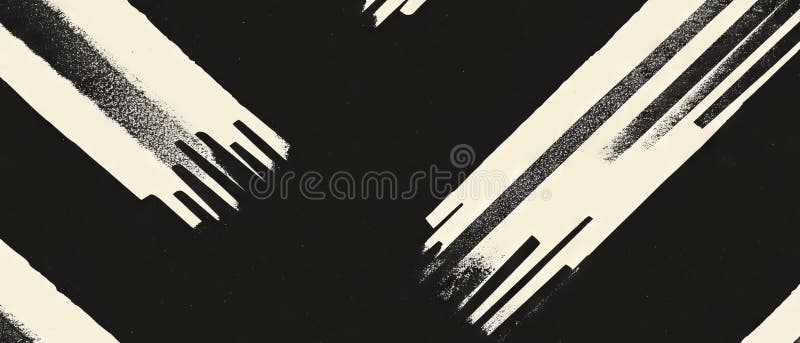 Bold Line Texture Pattern Overlay on Black Background Creates Striking ...